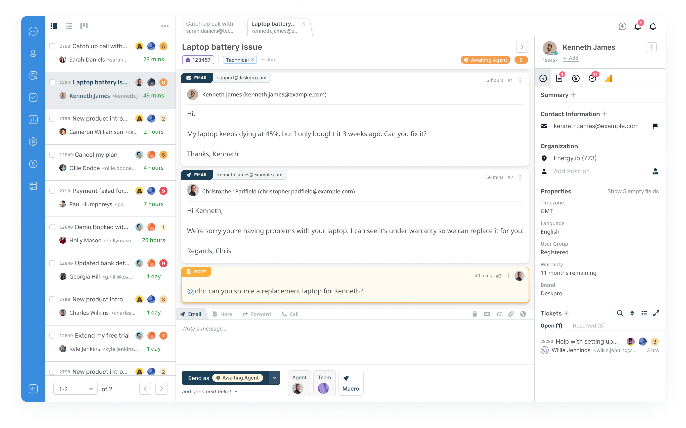 Deskpro Reviews Jan 2025: Pricing & Features | SoftwareWorld